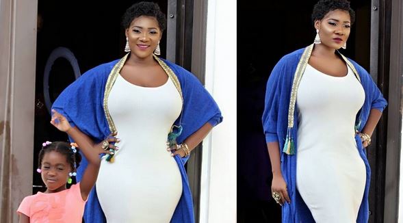Actress, Mercy Johnson Flaunts Curves in Public