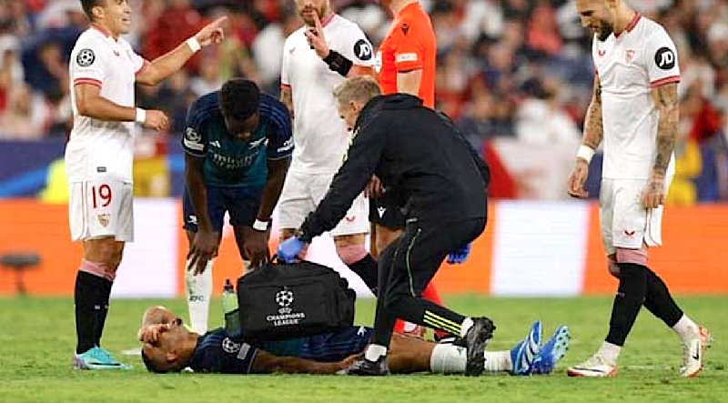 UCL: Arteta Worried As Jesus Injury Mars Superb Display