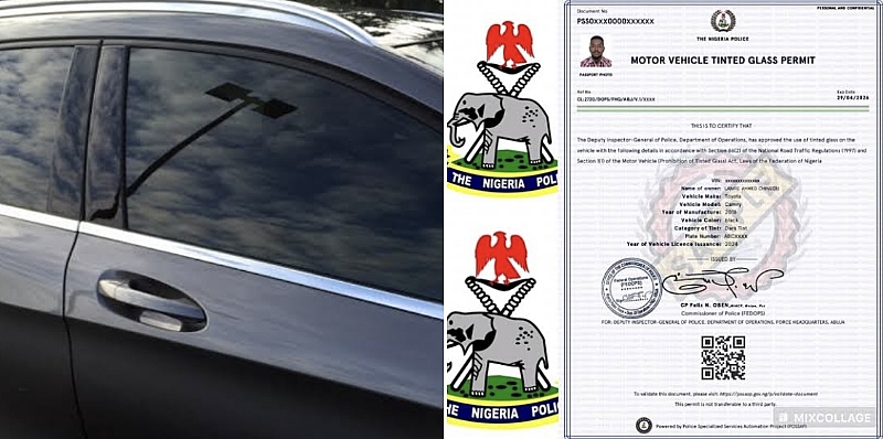 Nigeria Police Suspends Enforcement Of Tinted Glass Permit