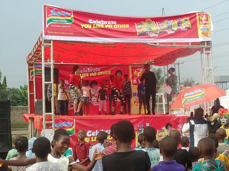 Indomie Excites Children With Neighborhood Carnival