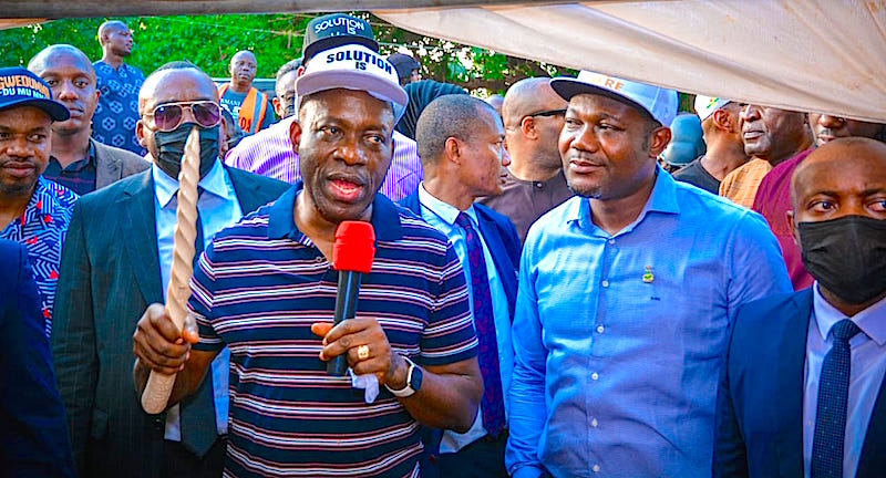 Soludo Inspects Umuogbu Road, Agulu-awka, Gets A Rousing Reception From ...