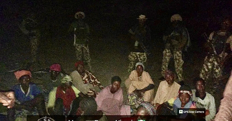 Nigerian Army Rescues 12 Abducted Teenage Girls In Borno State
