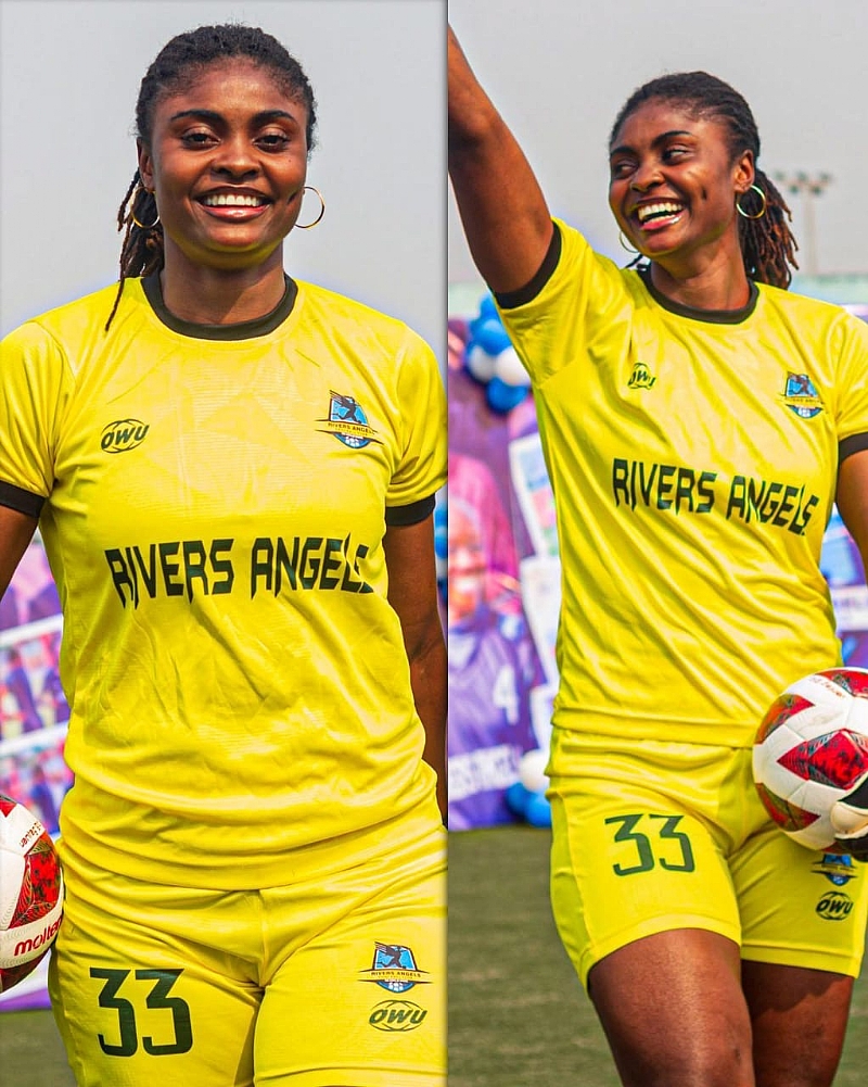 Rivers Angels Unveil 14 New Recruits, Including Stunning Goalkeeper ...