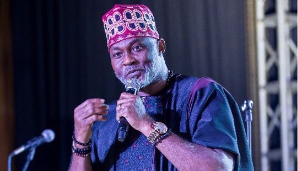 Actor, RMD Looks Cute in Agbada Outfit