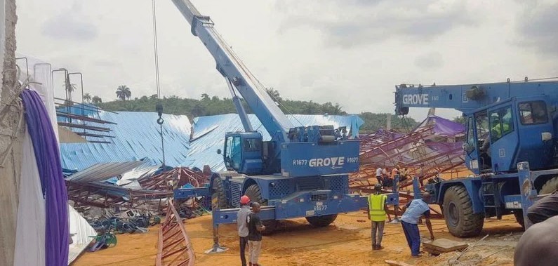 Uyo church building collapse: How Gov. Udom survived, over 200 dead ...