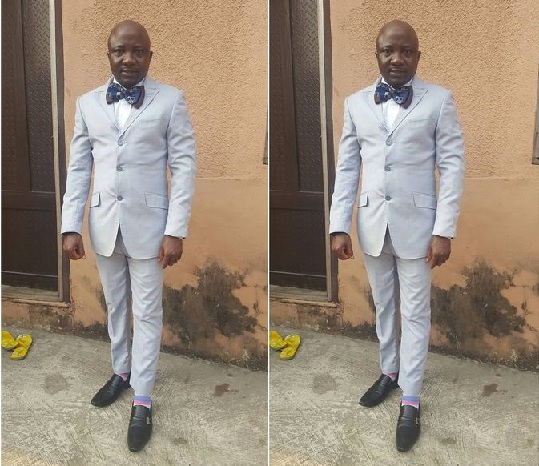 Actor, Olaniyi Afonja Sanyeri Looking Cool in Suit