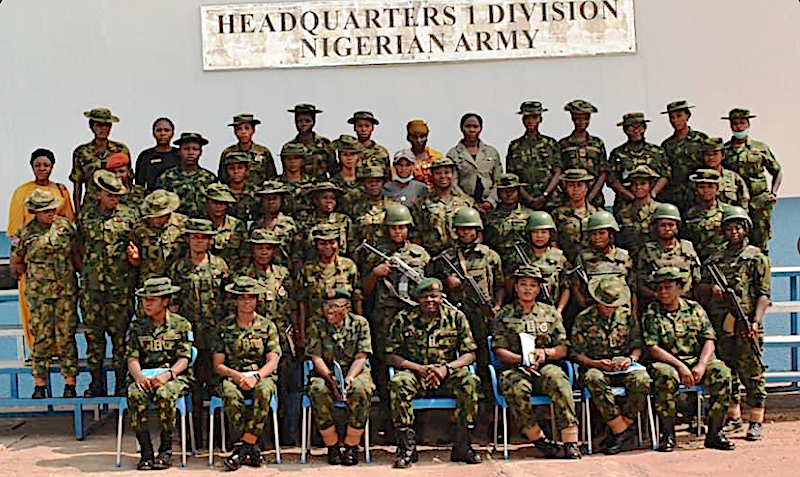 Nigerian Army Women's Corps Takes It Sensitisation Visit To 1 Division And Nigerian Defence ...