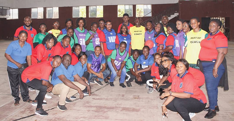 Project 2027 Netball Training Lands In Benin City