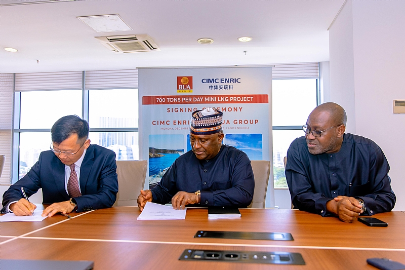 BUA Group To Build 700 Tons Per Day Mini LNG Project