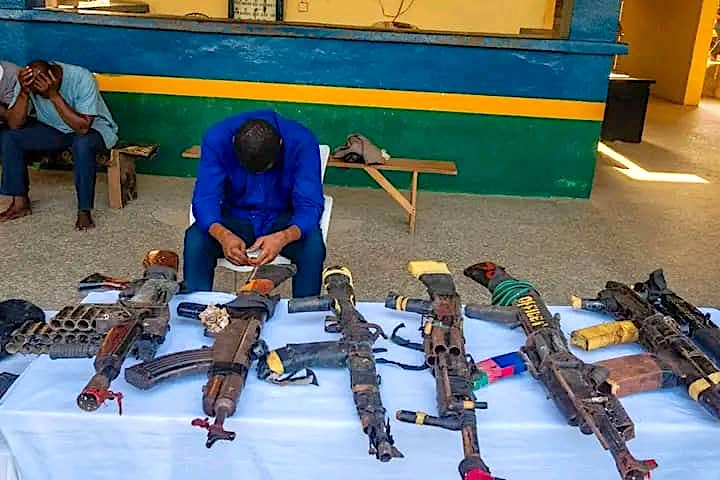 Police Arrests Abuja Resident With Multiple Firearms After Shooting ...