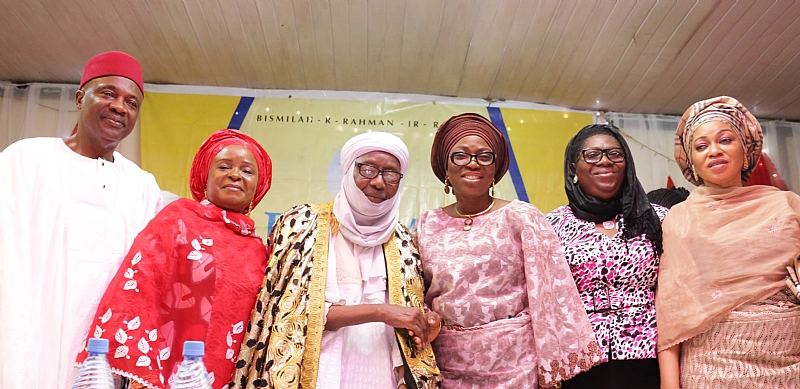 Wife of Lagos State Governor, Mrs. Bolanle Ambode at the 2017 Prayer ...