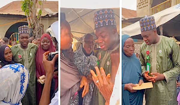 Imagine What Cute Abiola Did With His First Salary As SA To Governor