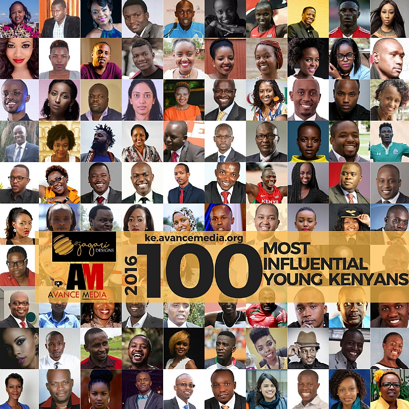 Avance Media: 2016 100 Most Influential Young Kenyans