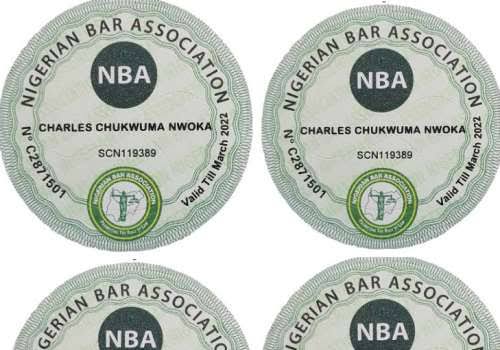 Today Free-NBA-Seal Incentive For Payment Of Annual Bar Practising Fee ...