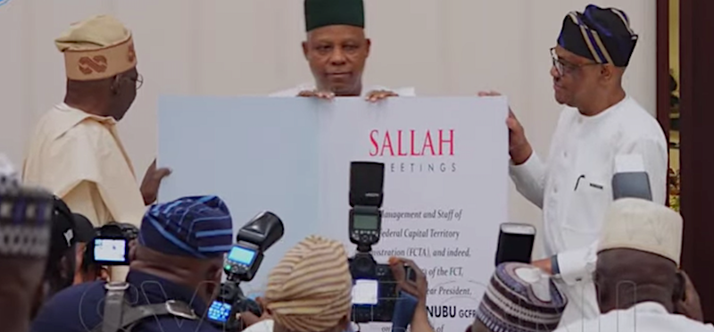 Wike Leads FCT Delegation To Pay Sallah Homage To Tinubu, Dispels Stroke Rumour