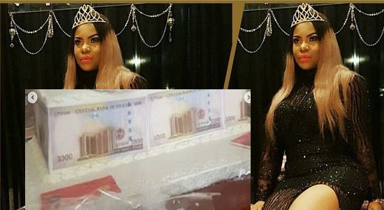 Actress, Matilda Lambert Gets Expensive Cake for Birthday