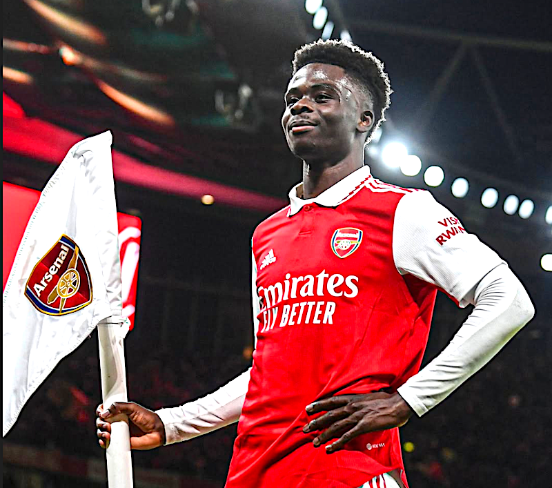 Saka Reaffirms Loyalty to Arsenal Ahead of Champions League Clash