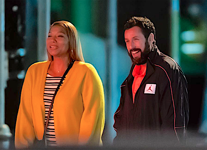 Adam Sandler, Queen Latifah feature in 'HUSTLE'