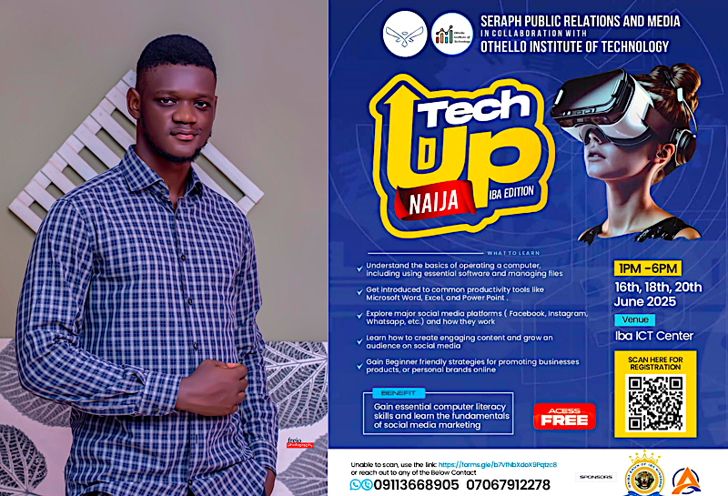 Seraph PR, Othello Institute To Host Digital Literacy Training In Iba ...