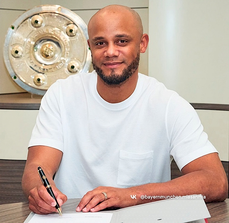 Transfer: Kompany Named New Bayern Munich Head Coach