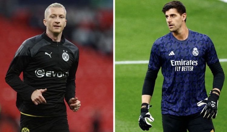 Ucl Final: Courtois Starts, Reus Benched