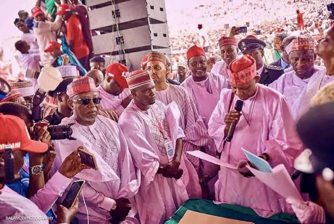 Kano Governor Swears In 17 Newly Appointed Commissioners