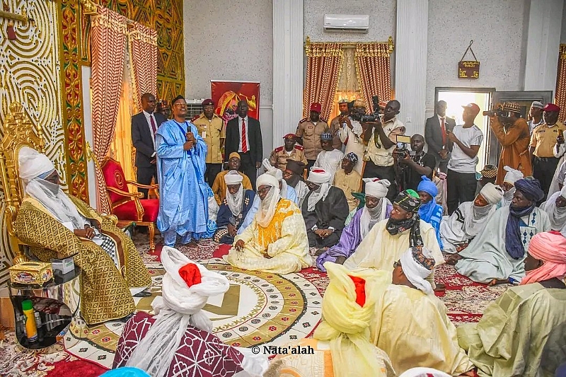 FRSC Boss Receives Heroic Welcome In His Home Town Of ZauZau Emirate ...