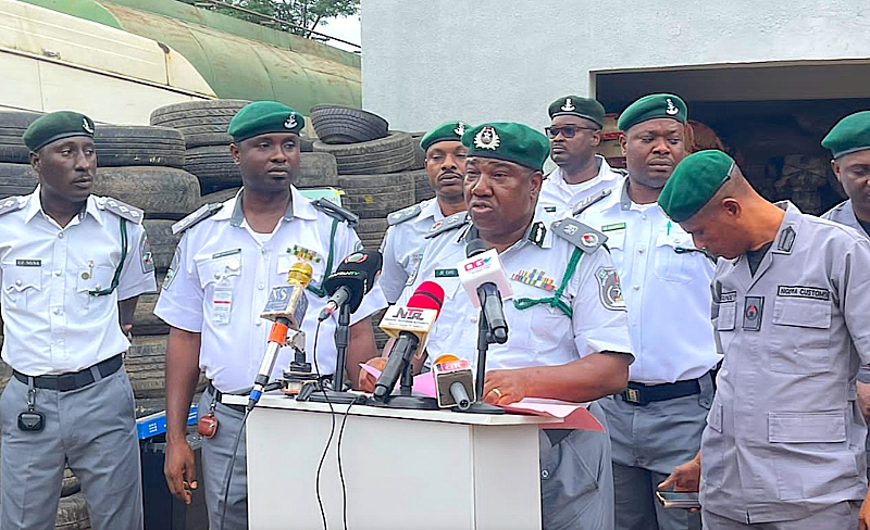 Customs Ogun I Command Surpasses Revenue Target, Seizes Contrabands Worth N770M In 1 Month