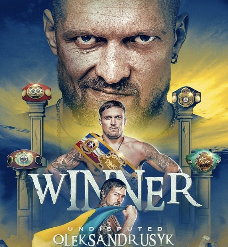 Oleksandr Usyk Knocks Out Daniel Dubois In Fifth Round To Reclaim Undisputed Heavyweight Title