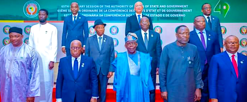 President Tinubu Tasks ECOWAS Heads To Support Regional Standby Force For Security
