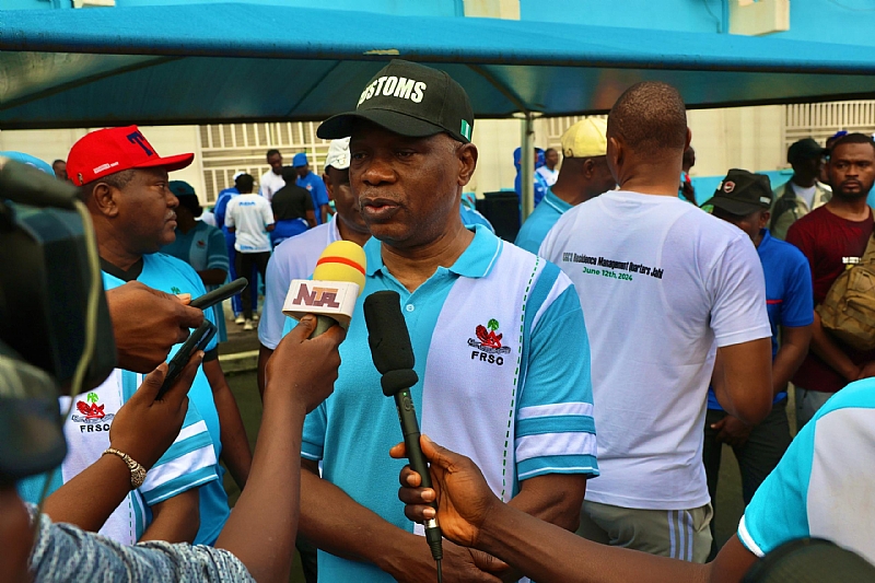 Collaboration: Customs, FRSC Stage 5km Walk to Promote Work-Life Balance