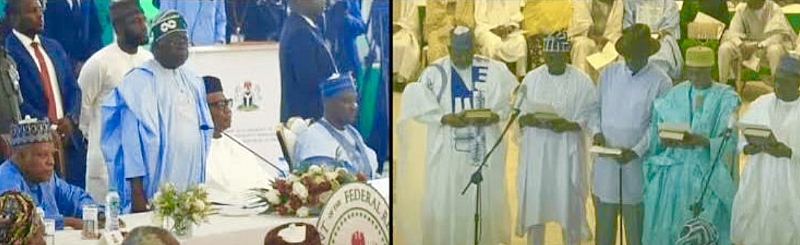 CJN Ariwoola Swears In Fagbemi, Pate, Lokpobiri, Kyar, Others