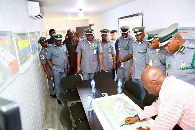 Customs Boss Inspects Proposed Customs Training College, Government ...
