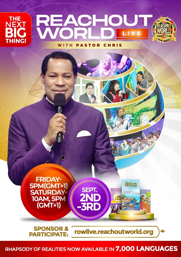Excitement, High Expectations, As Reachout World Live With Pastor Chris ...