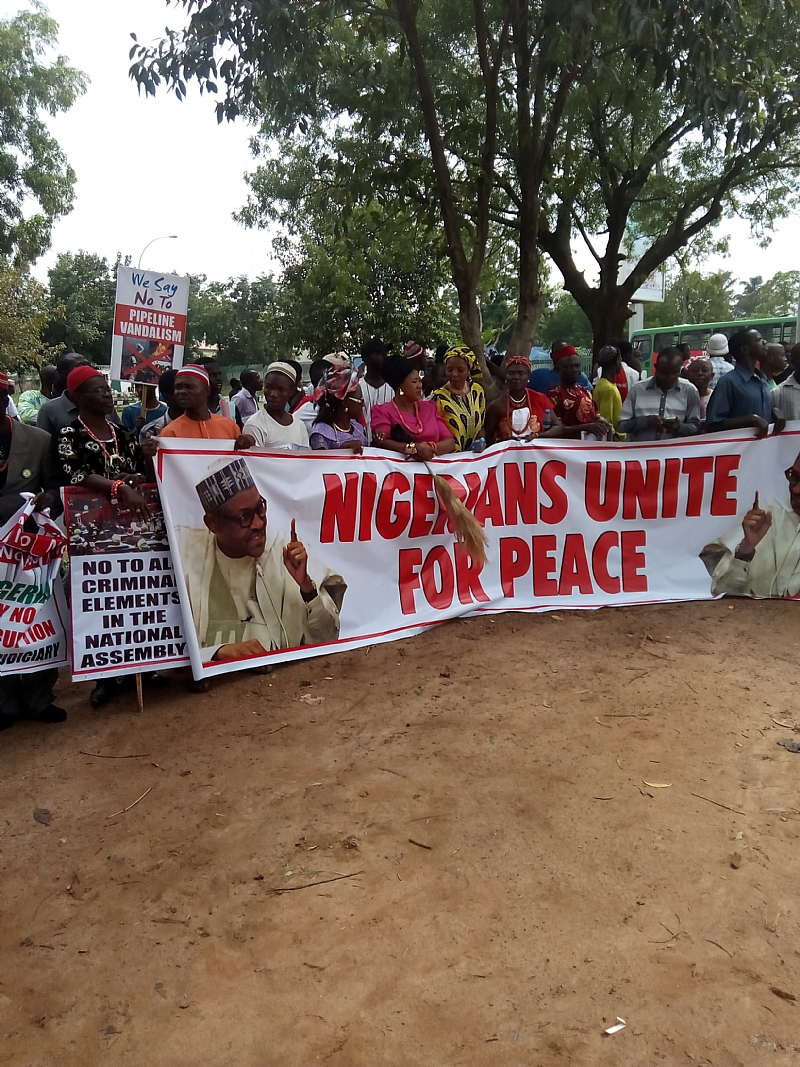 NIGERIANS, MAKE PEACE AND UNITY YOUR WATCHWORD.