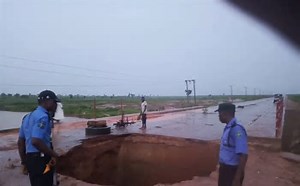 Bridge Collapses After Heavy Rainfall In Kano