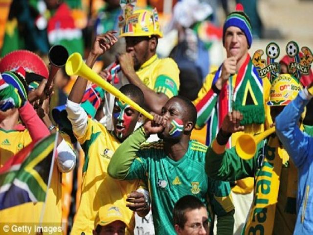 FOOTBALL LOSES TO VUVUZELA IN SOUTH AFRICA
