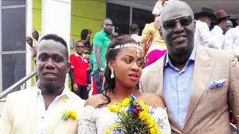Duncan Mighty Weds Longtime Girlfriend (Photos)