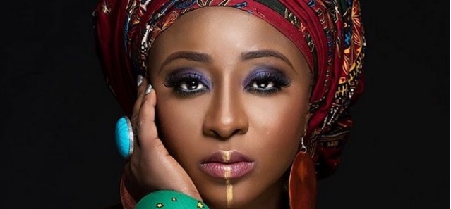 Ini Edo looks simply stunning in African inspired regalia photo shoot