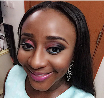 Ini Edo’s Facial Makeup Error (Pictures)