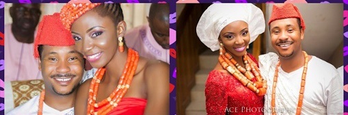 When Nollywood Actress, Ivie Okujaye Became One With Ezzy (Photos)