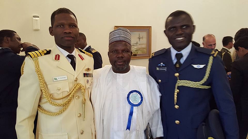 NIGERIAN PILOT OFFICER FELICITED BY THE ENTIRE NIGERIAN COMMUNITY ON ...