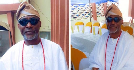 RMD Steps out in Agbada Outfit