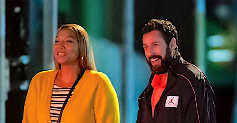 Adam Sandler, Queen Latifah feature in 'HUSTLE'