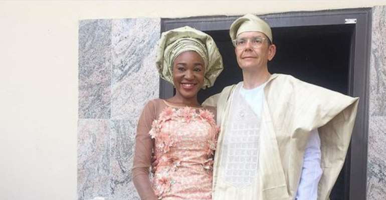Actress, Judith Audu Gradually Turning her Hubby into a Nigerian