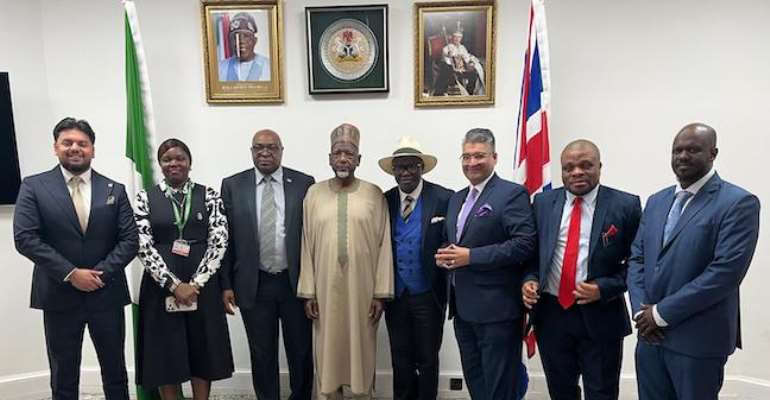 Mazi Godson Azu Leads CaterandMerger Consult UK Delegation on Courtesy ...