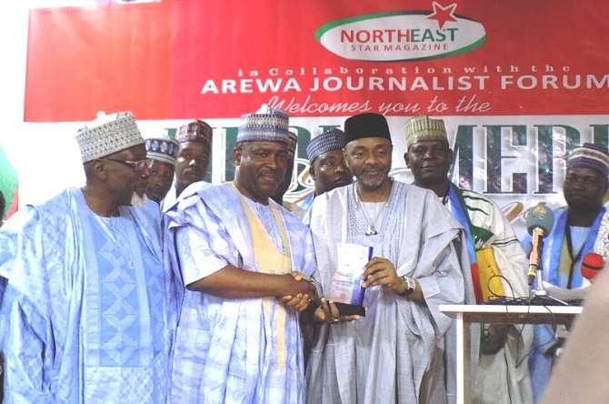 Generals Buratai, Danjuma and Mrs. Abacha conferred with awards